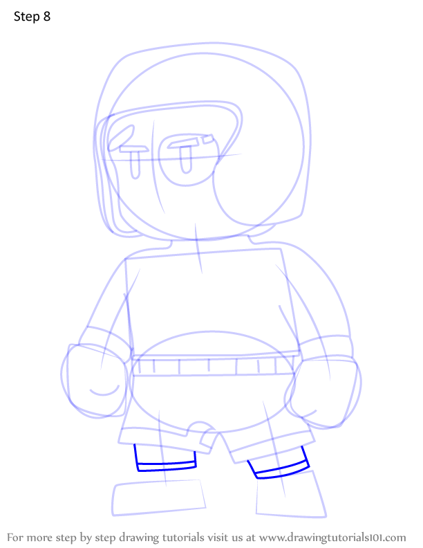 How to Draw Boxer Mike from Stumble Guys (Stumble Guys) Step by Step ...