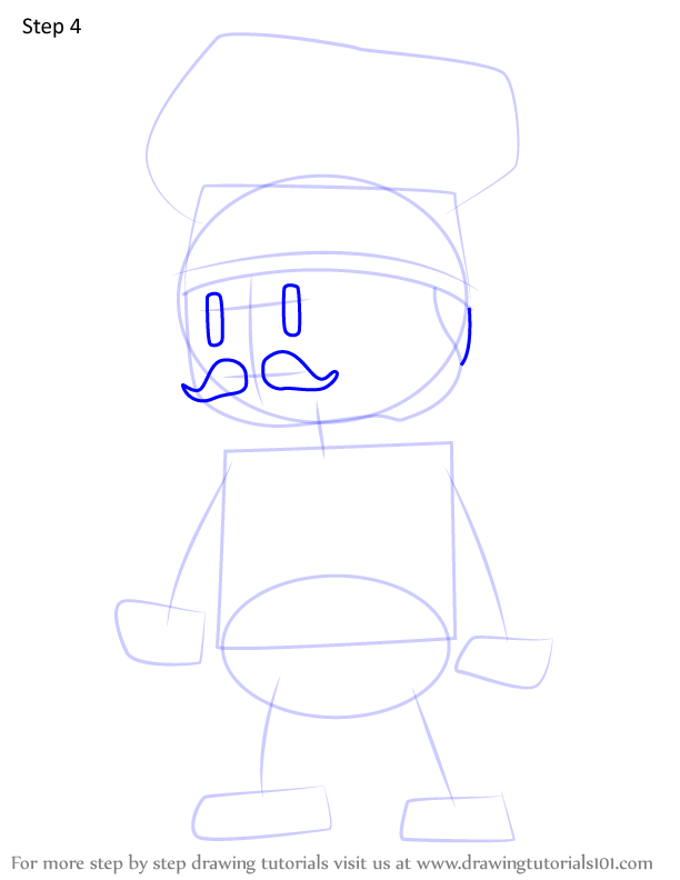 How to Draw Chef Jamie from Stumble Guys (Stumble Guys) Step by Step ...