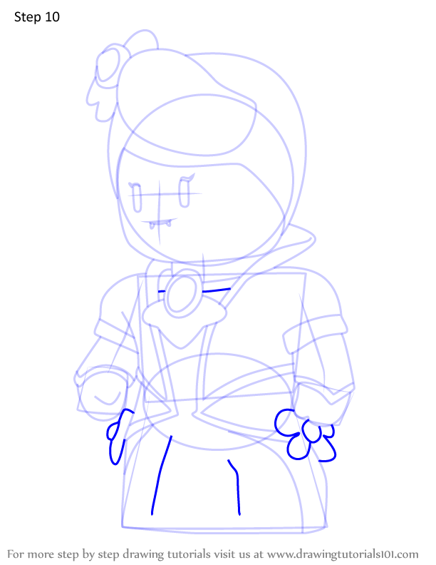 How to Draw Countess Stumbula from Stumble Guys (Stumble Guys) Step by ...