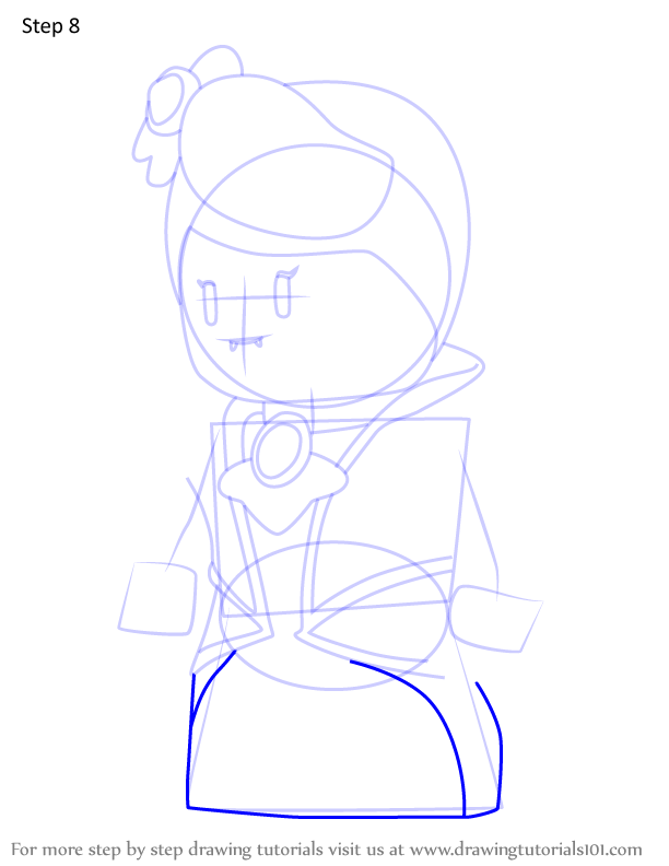 How to Draw Countess Stumbula from Stumble Guys (Stumble Guys) Step by ...