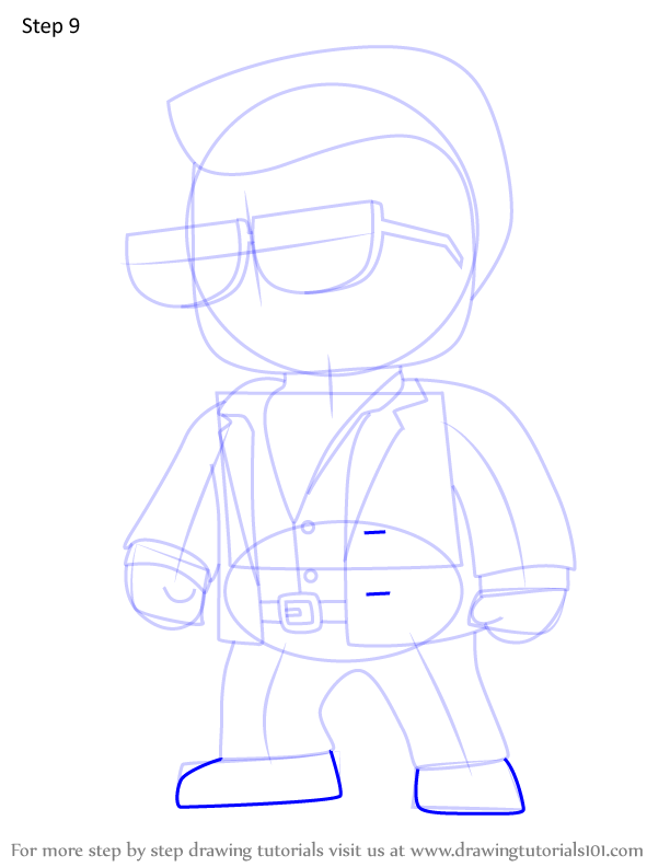 How to Draw Disco Dylan from Stumble Guys (Stumble Guys) Step by Step ...