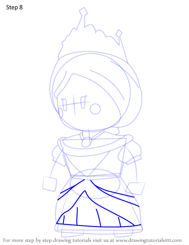 How to Draw Monarch from Stumble Guys (Stumble Guys) Step by Step ...