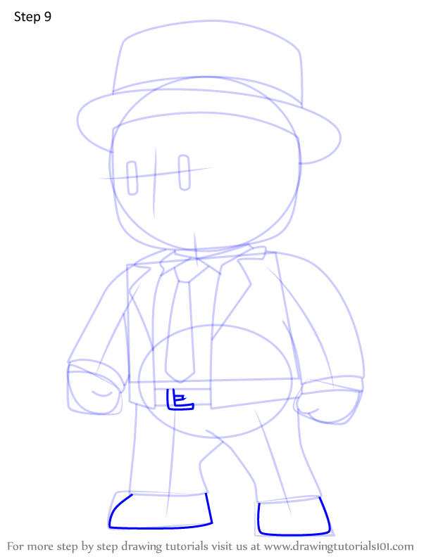 How to Draw Mr. Fabio from Stumble Guys (Stumble Guys) Step by Step ...