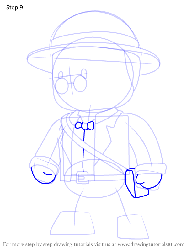 How to Draw Pathfinder from Stumble Guys (Stumble Guys) Step by Step ...