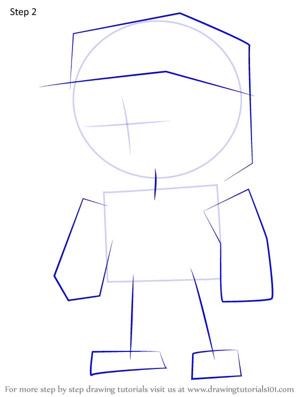 How to Draw Pixel Guy from Stumble Guys (Stumble Guys) Step by Step ...