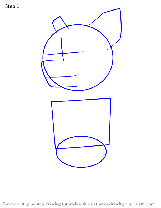 How to Draw Red Fox from Stumble Guys (Stumble Guys) Step by Step ...