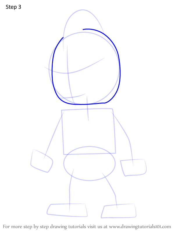 How to Draw Retro Robo from Stumble Guys (Stumble Guys) Step by Step ...