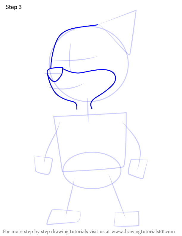 How to Draw Silver Fox from Stumble Guys (Stumble Guys) Step by Step ...