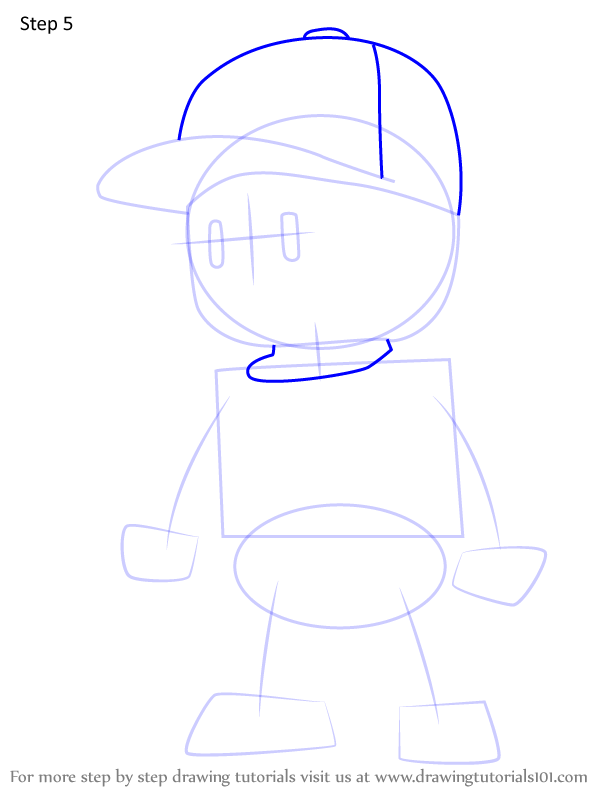 How to Draw Stumble James from Stumble Guys (Stumble Guys) Step by Step ...