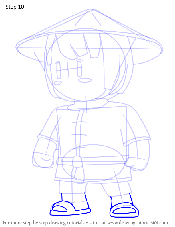 How to Draw Stumble Jin from Stumble Guys (Stumble Guys) Step by Step ...