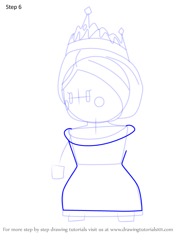 How to Draw Stumble Queen from Stumble Guys (Stumble Guys) Step by Step ...