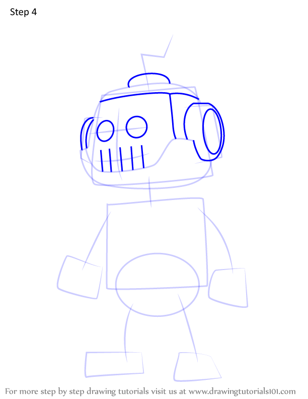 How to Draw StumbleBot Mk1 from Stumble Guys (Stumble Guys) Step by ...