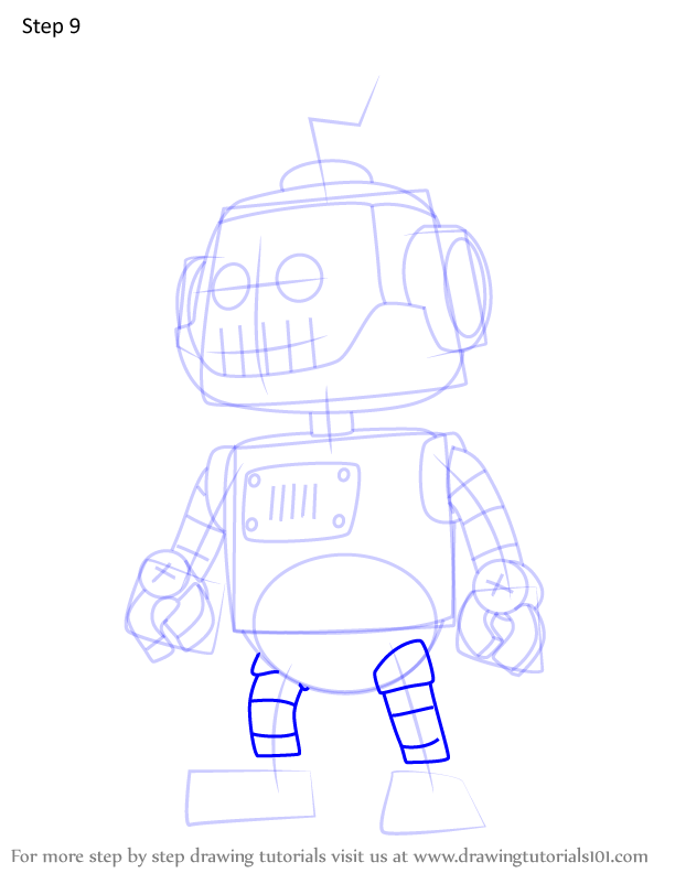 How to Draw StumbleBot Mk1 from Stumble Guys (Stumble Guys) Step by ...