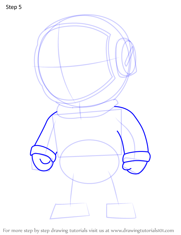 How to Draw Stumblenaut from Stumble Guys (Stumble Guys) Step by Step ...