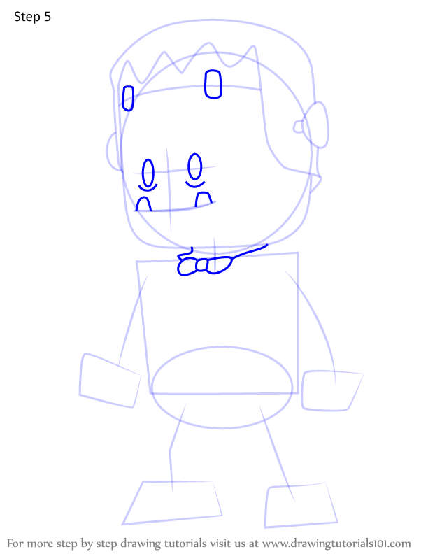 How to Draw Stumblestein from Stumble Guys (Stumble Guys) Step by Step ...