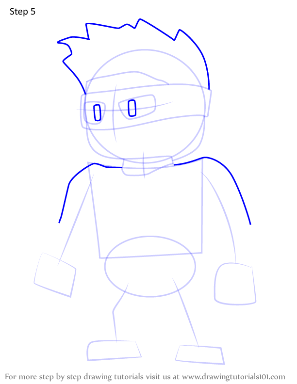 How to Draw Super Guy from Stumble Guys (Stumble Guys) Step by Step ...