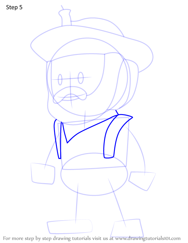 How to Draw Yukon Sam from Stumble Guys (Stumble Guys) Step by Step ...