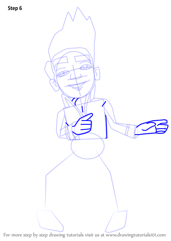 How to Draw Rex from Subway Surfers (Subway Surfers) Step by Step ...