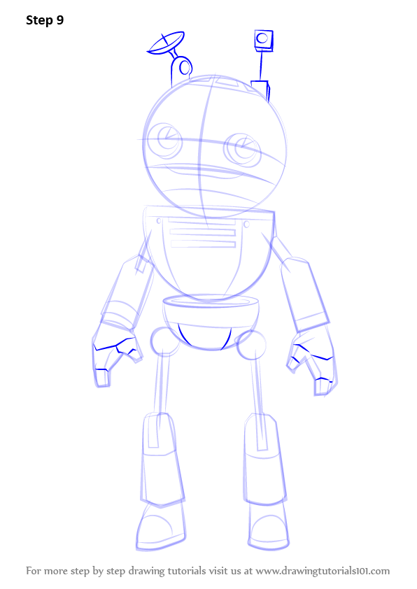 How to Draw Tagbot from Subway Surfers (Subway Surfers) Step by Step ...