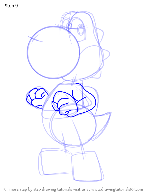 How to Draw Super Mario from Super Mario (Super Mario) Step by Step ...