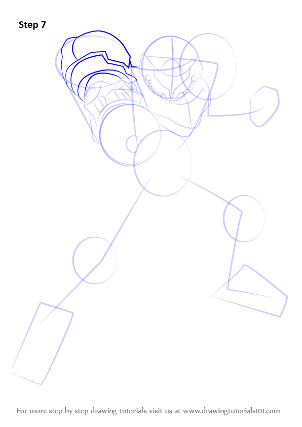 How to Draw Samus from Super Smash Bros (Super Smash Bros.) Step by ...