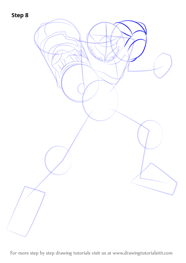 How to Draw Samus from Super Smash Bros (Super Smash Bros.) Step by ...