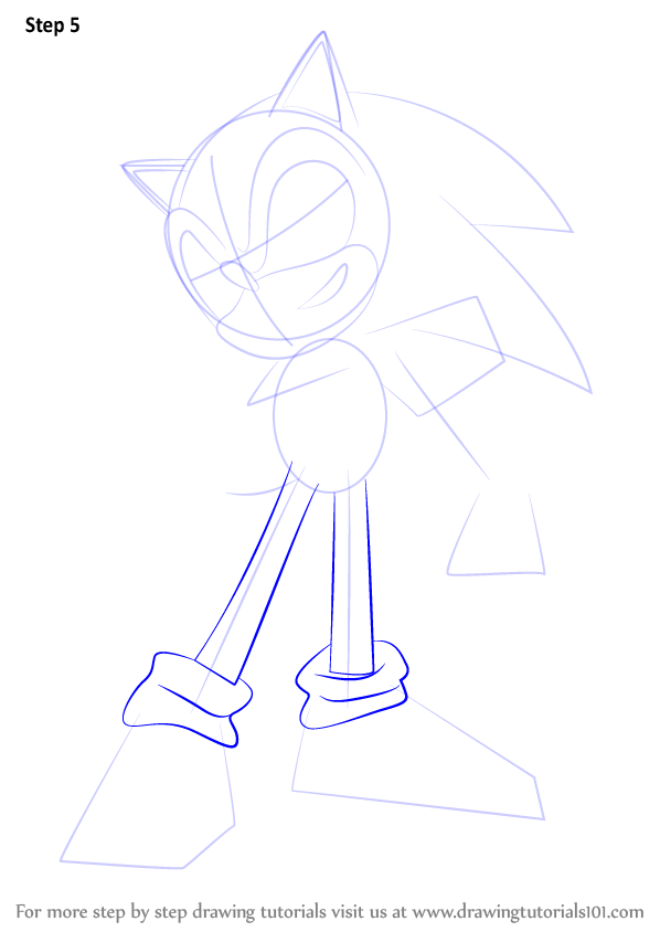How To Draw Super Sonic Step By Step For Kids - Infoupdate.org