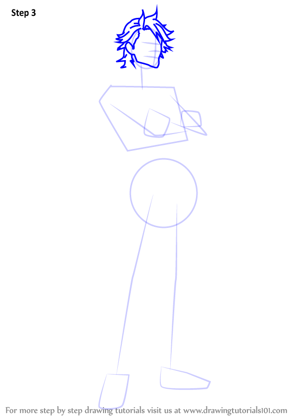 How to Draw Eguille from Tales of Zestiria (Tales of Zestiria) Step by ...