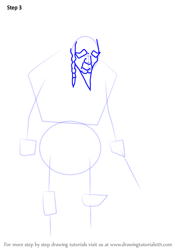 How to Draw Zenrus from Tales of Zestiria (Tales of Zestiria) Step by ...
