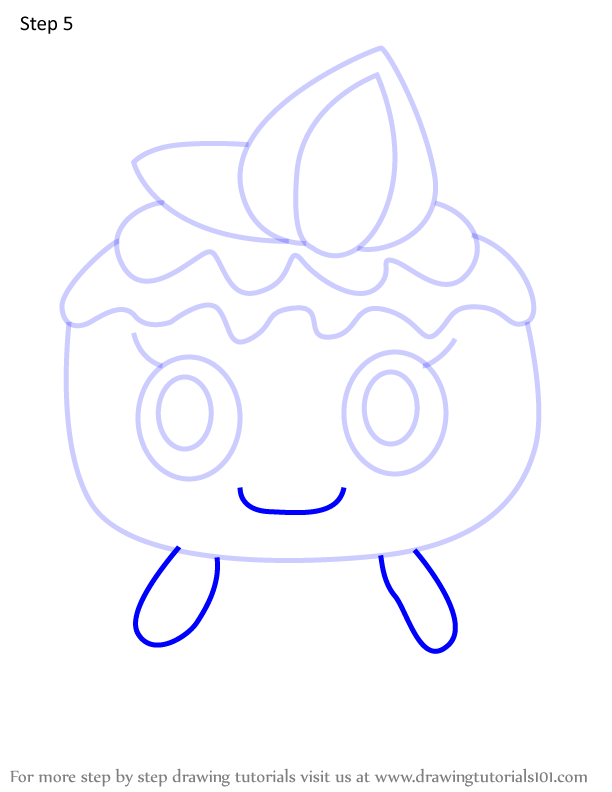 How to Draw Amamelotchi from Tamagotchi (Tamagotchi) Step by Step ...