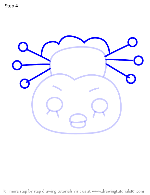 How to Draw Anesantchi from Tamagotchi (Tamagotchi) Step by Step ...