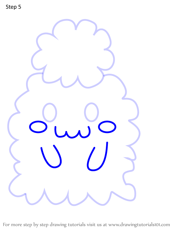 How to Draw Awamokotchi from Tamagotchi (Tamagotchi) Step by Step ...