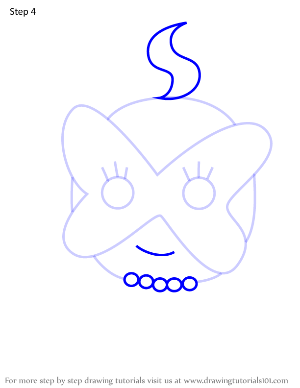 How to Draw Celebtchi from Tamagotchi (Tamagotchi) Step by Step ...
