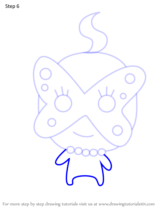 How to Draw Celebtchi from Tamagotchi (Tamagotchi) Step by Step ...