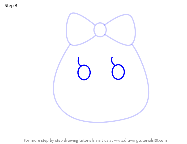 How to Draw Chamekotchi from Tamagotchi (Tamagotchi) Step by Step ...