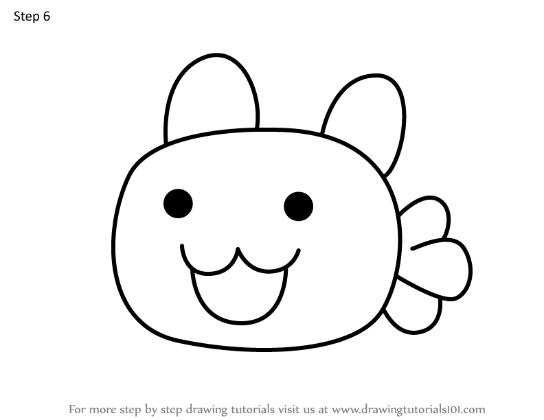 How to Draw Chigyotchi from Tamagotchi (Tamagotchi) Step by Step ...