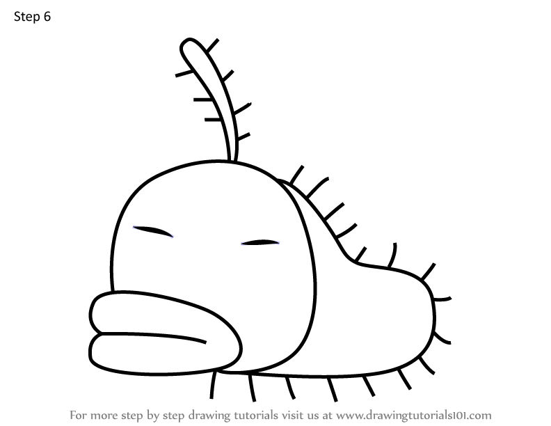 How to Draw Gejitchi from Tamagotchi (Tamagotchi) Step by Step ...