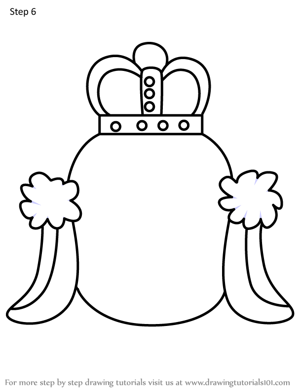 How to Draw Gotchi King from Tamagotchi (Tamagotchi) Step by Step ...