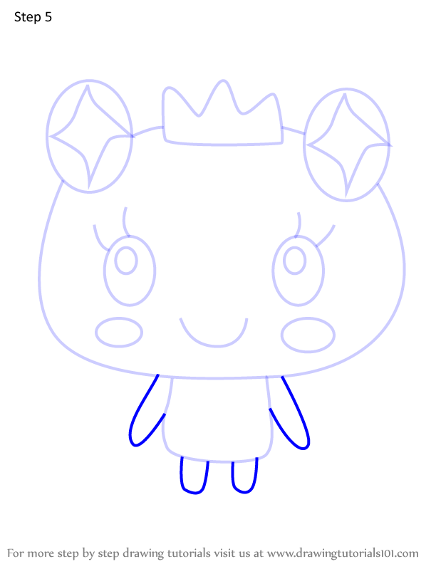 How to Draw Himetchi from Tamagotchi (Tamagotchi) Step by Step ...