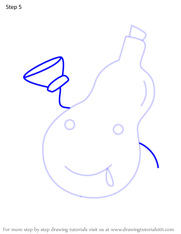 How to Draw Horoyotchi from Tamagotchi (Tamagotchi) Step by Step ...