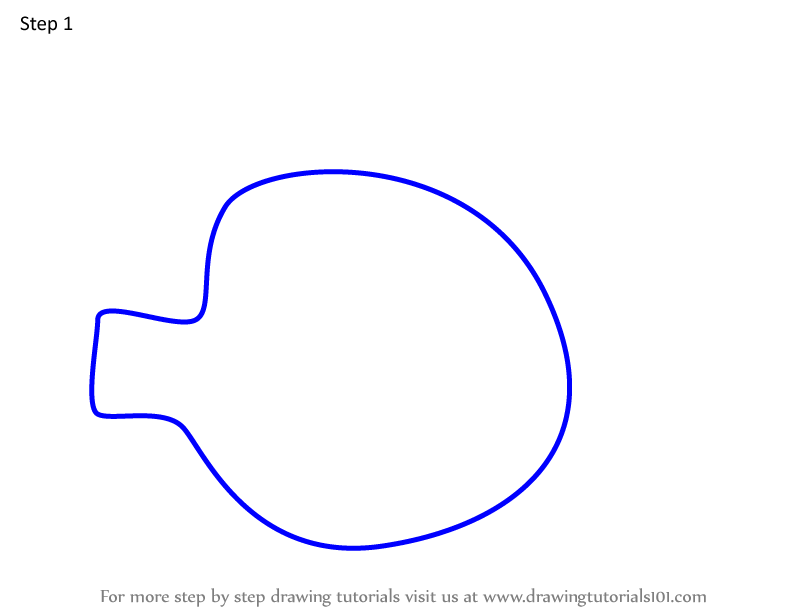 How to Draw Hyottokotchi from Tamagotchi (Tamagotchi) Step by Step ...