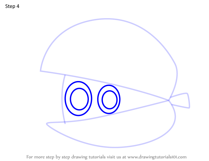 How to Draw Kaitchi from Tamagotchi (Tamagotchi) Step by Step ...