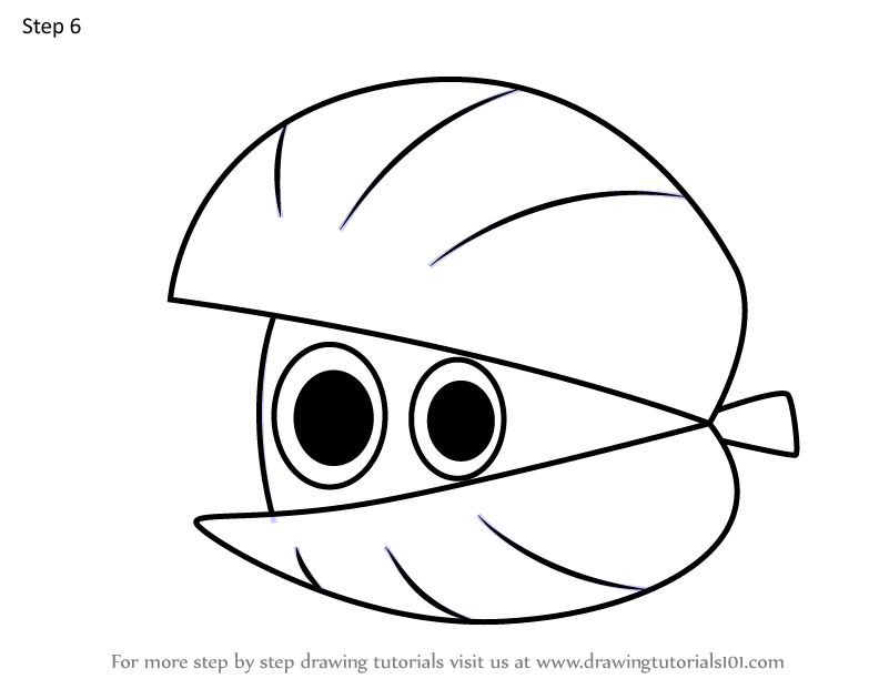 How to Draw Kaitchi from Tamagotchi (Tamagotchi) Step by Step ...