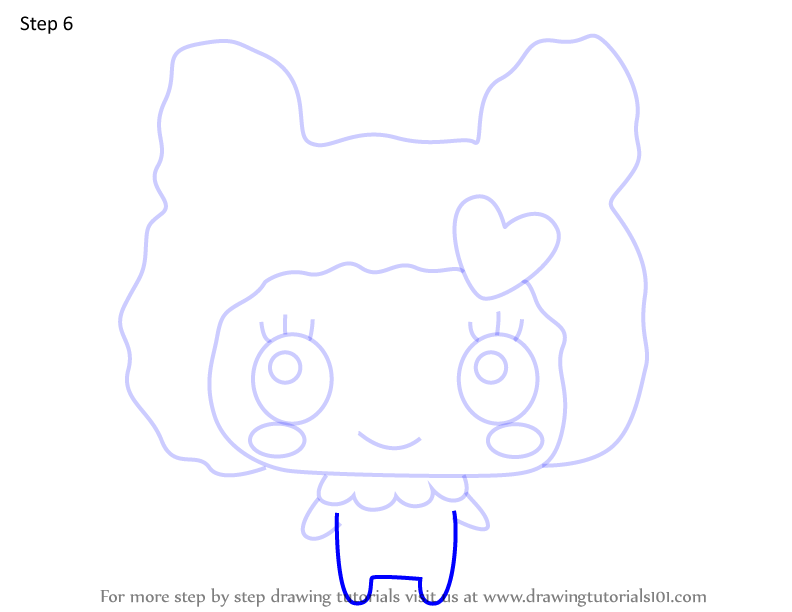 How to Draw Kizunatchi from Tamagotchi (Tamagotchi) Step by Step ...