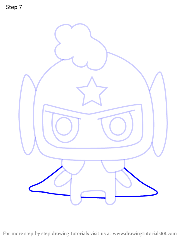 How to Draw Knighttchi from Tamagotchi (Tamagotchi) Step by Step ...