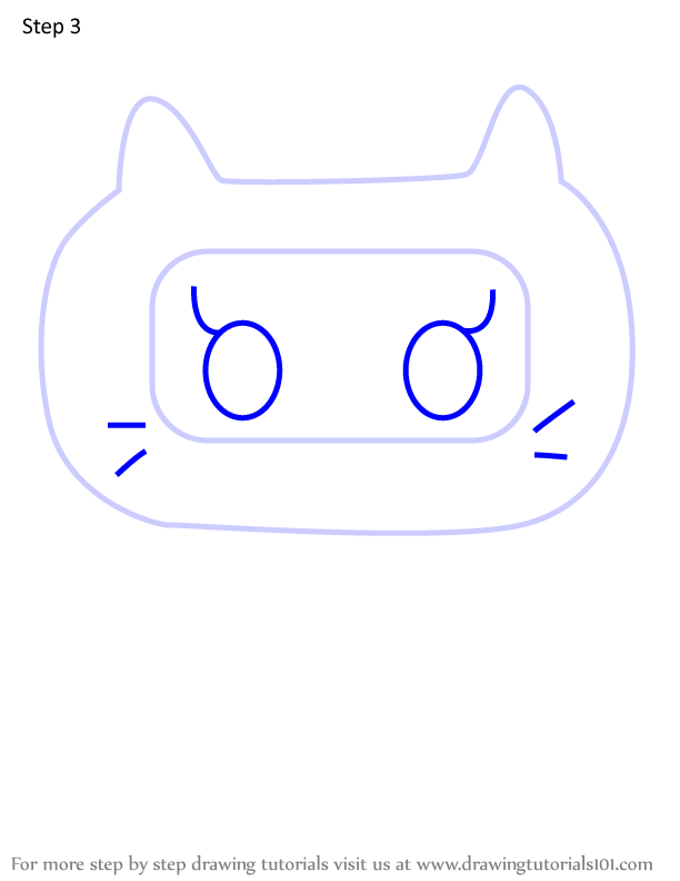 How to Draw Kunoitchi from Tamagotchi (Tamagotchi) Step by Step ...