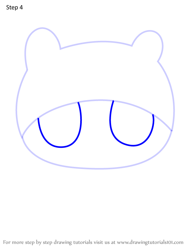 How to Draw Mamemametchi from Tamagotchi (Tamagotchi) Step by Step ...