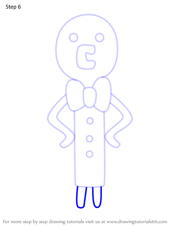 How to Draw Matchi from Tamagotchi (Tamagotchi) Step by Step ...
