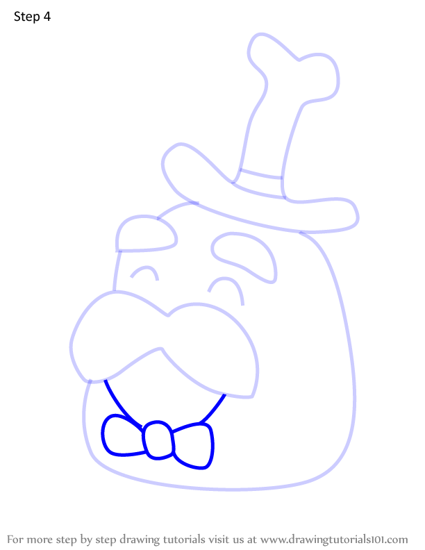 How to Draw Mayor from Tamagotchi (Tamagotchi) Step by Step ...