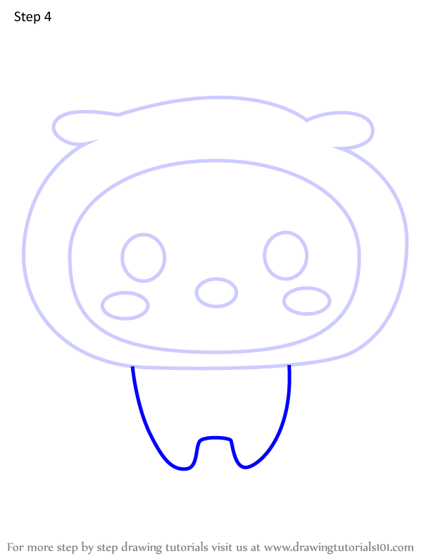 How to Draw Meriritchi from Tamagotchi (Tamagotchi) Step by Step ...